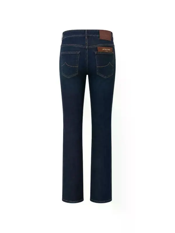 Jacob Cohen Logo-patch Slim-fit Jeans