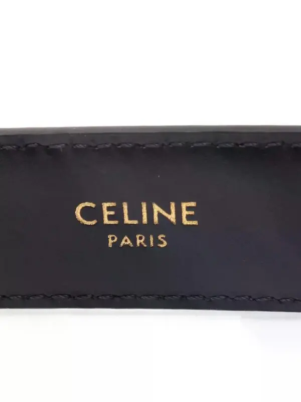 Celine 2010s Triomphe Belt