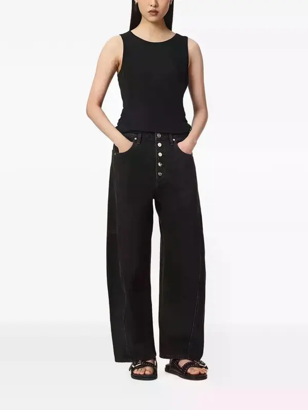 ALLSAINTS Carter Button-down Barrel-leg Jeans