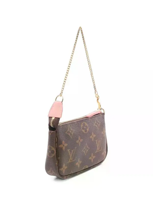 LOUIS VUITTON 2011 Monogram Borderline Pochette Shoulder Bag