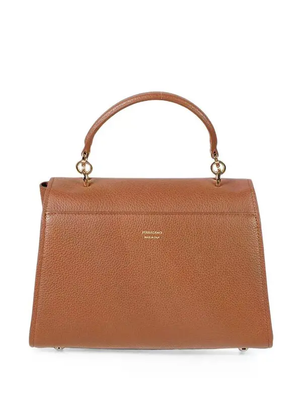 FERRAGAMO Double Gancini Top Handle