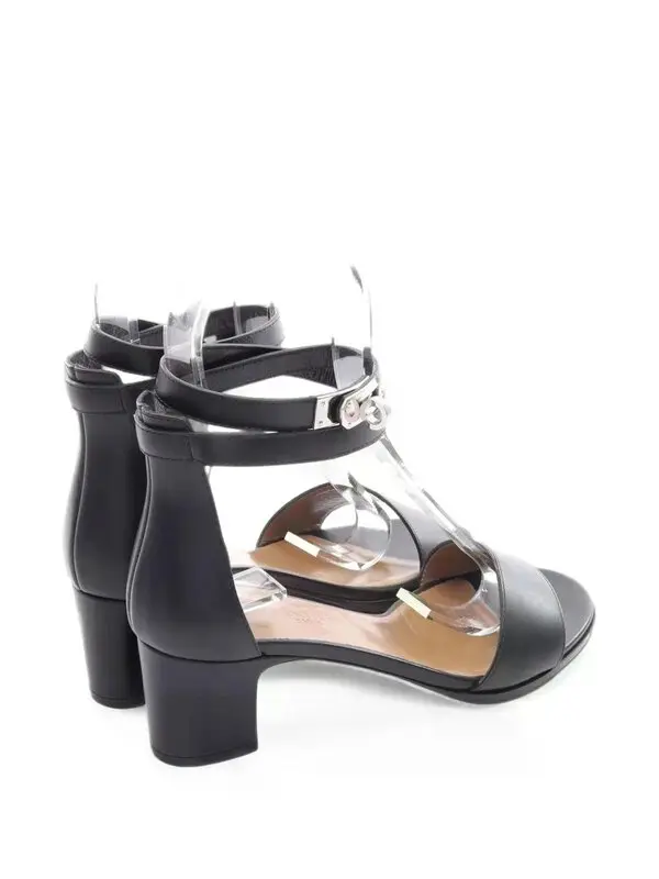 Hermès 2010s Kelly Buckle Sandals
