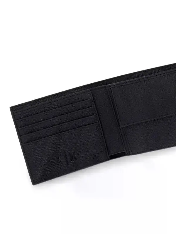 Armani Exchange Logo-print Bi-fold Wallet