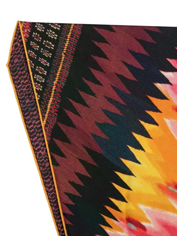 PIERRE-LOUIS MASCIA Geometric-print Scarf