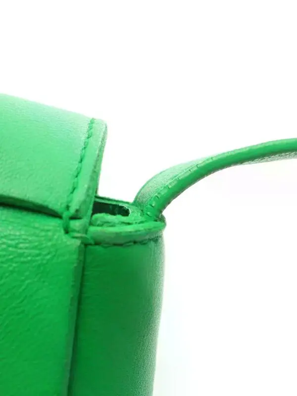 Bottega Veneta 2010s Mini Candy Cassette Shoulder Bag - Green