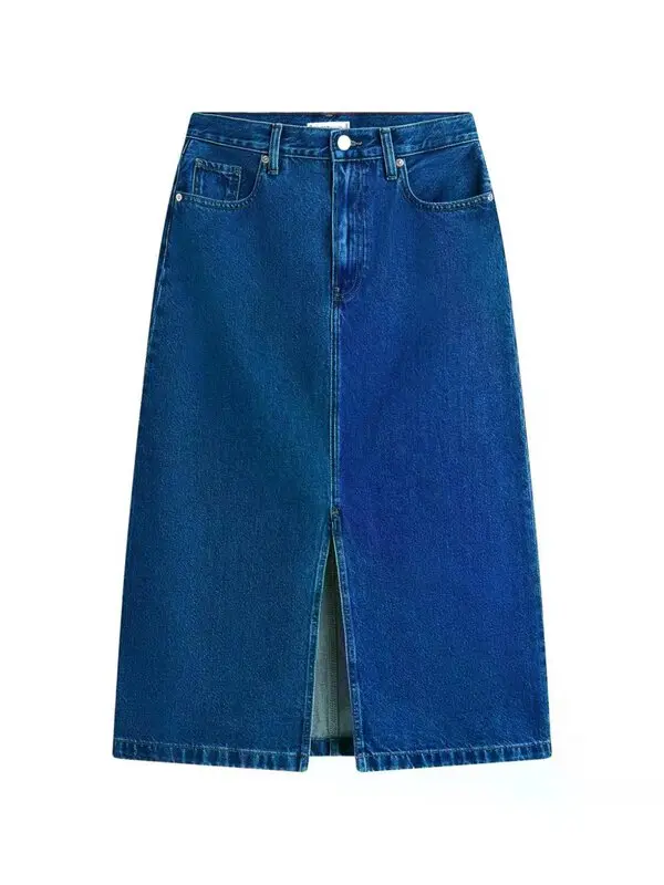 Tommy Hilfiger Emi Midi Skirt - Blue