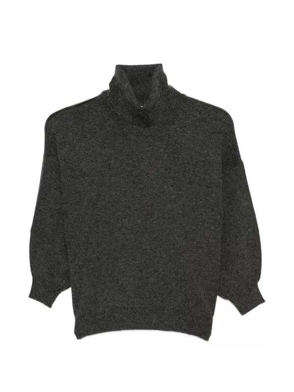 MLM Roll-neck Three-quarter-sleeve Sweater