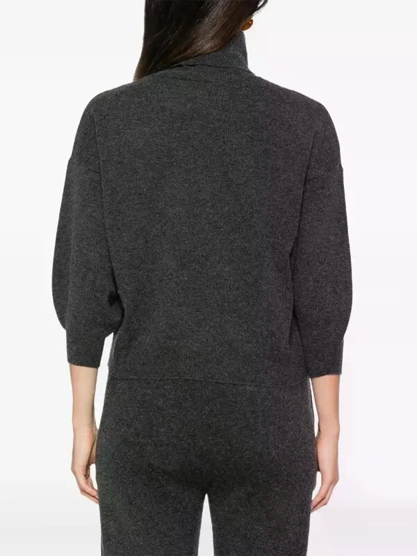MLM Roll-neck Three-quarter-sleeve Sweater