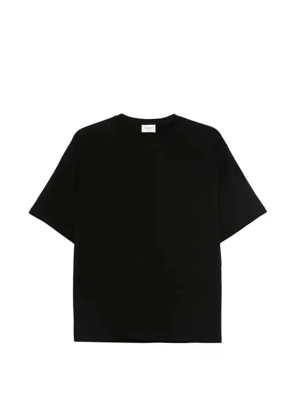 Saint Laurent Cassandre-embroidered T-shirt