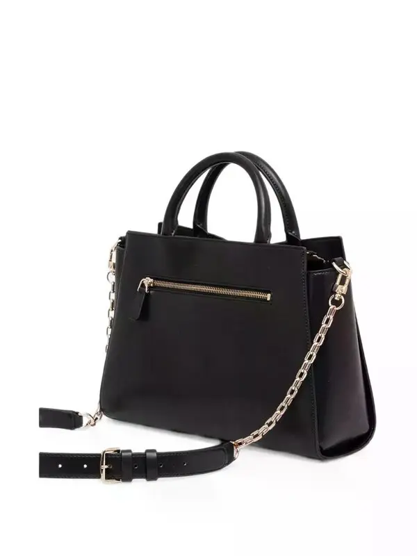 MORGAN Tweed Logo-plaque Tote Bag
