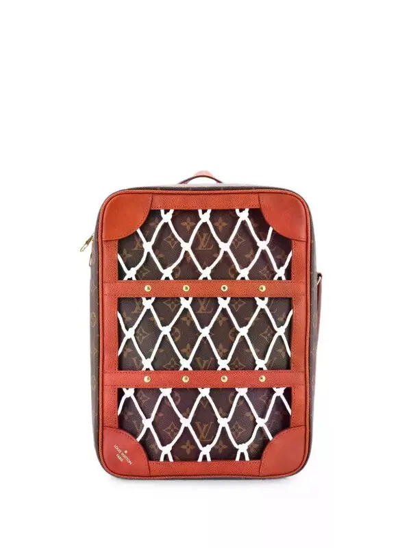 LOUIS VUITTON X Nba Shoes Box Monogram Canvas Backpack - Brown