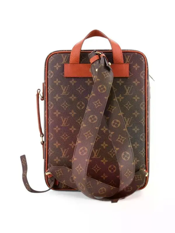 LOUIS VUITTON X Nba Shoes Box Monogram Canvas Backpack