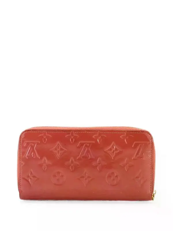 LOUIS VUITTON Zippy Wallet Limited Edition Valentine Dog Monogram Vernis Small Wallets - Neutrals
