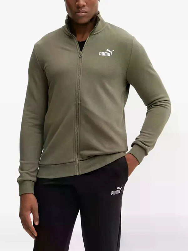 PUMA Logo-print Zip-up Tracksuit