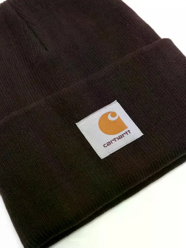 Carhartt Work In Progress Logo-appliqué Beanie
