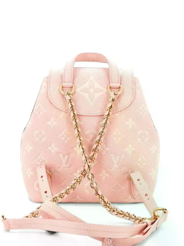 LOUIS VUITTON Backup Bicolor Monogram Empreinte Giant Backpack