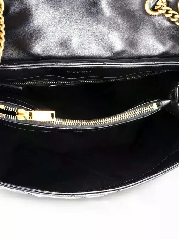 Saint Laurent Loulou Matelasse Chevron Leather Medium Shoulder Bag