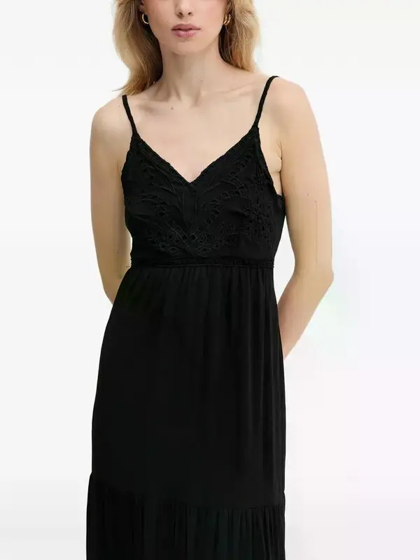 MORGAN Broderie-anglaise Tiered Maxi Dress