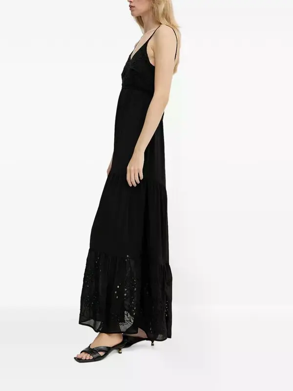 MORGAN Broderie-anglaise Tiered Maxi Dress