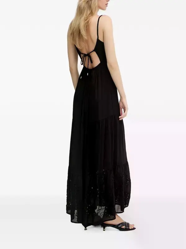 MORGAN Broderie-anglaise Tiered Maxi Dress