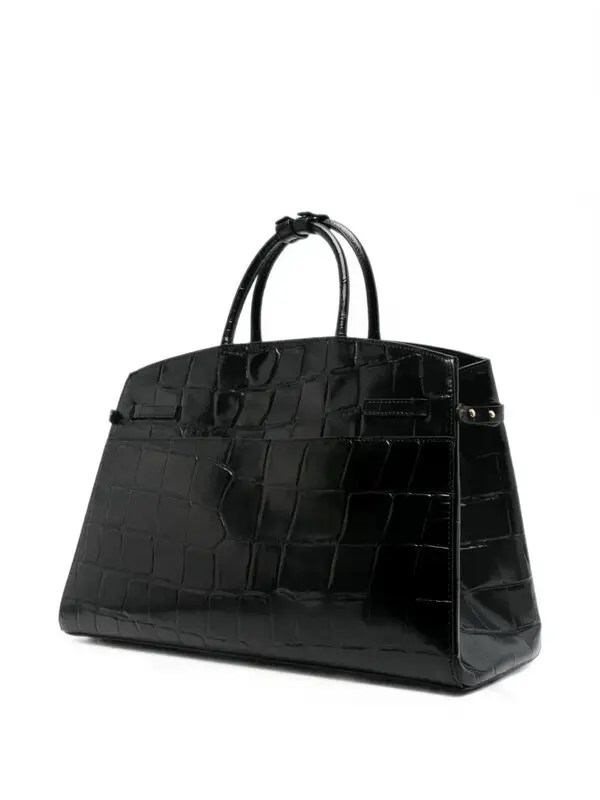 DEMELLIER Hudson Croc-effect Tote Bag