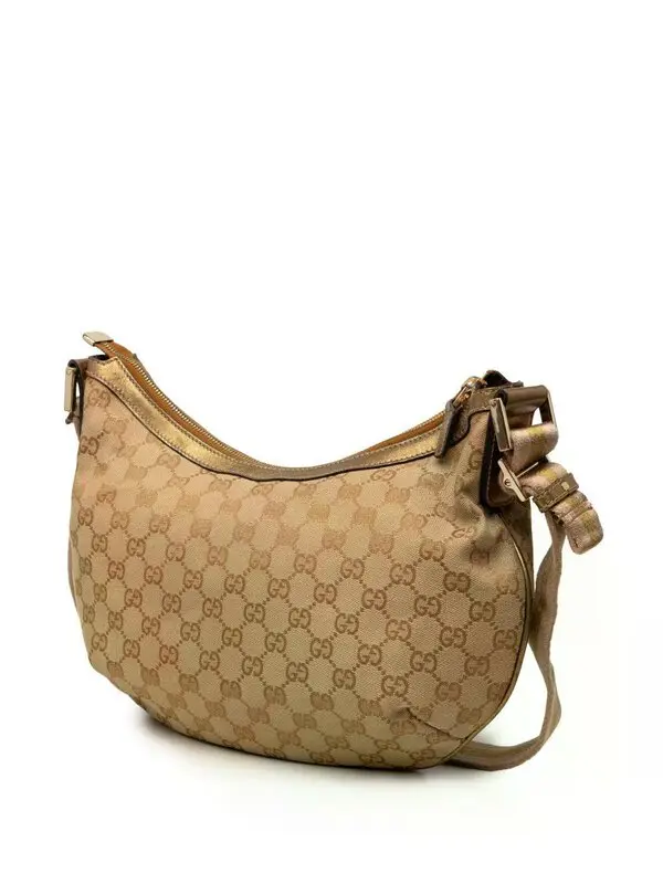 Gucci 2000-2015 Gg Canvas Web Crossbody Bag - Neutrals
