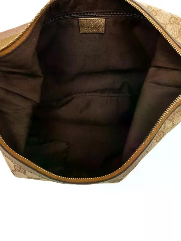 Gucci 2000-2015 Gg Canvas Web Crossbody Bag - Neutrals