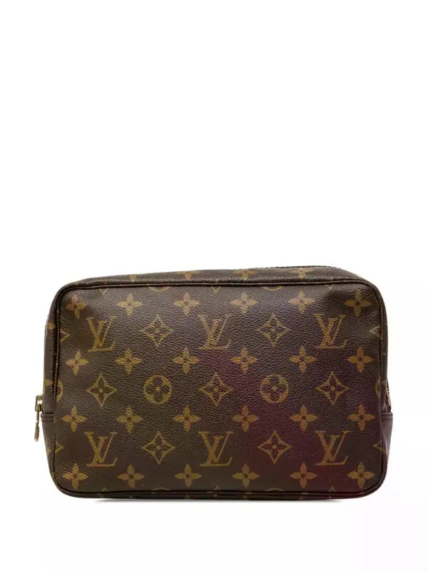 LOUIS VUITTON 1995 Monogram Trousse Toilette 23 Clutch Bag