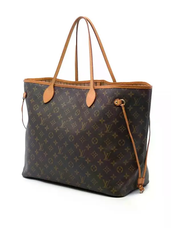 LOUIS VUITTON 2008 Monogram Neverfull Mm Tote Bag