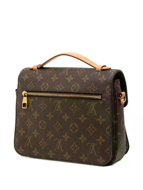 LOUIS VUITTON 2020 Monogram Pochette Metis Satchel