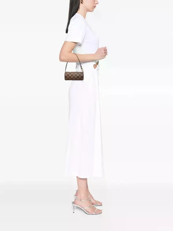 LOUIS VUITTON 1990-2010 Damier Ebene Papillon Pochette Handbag