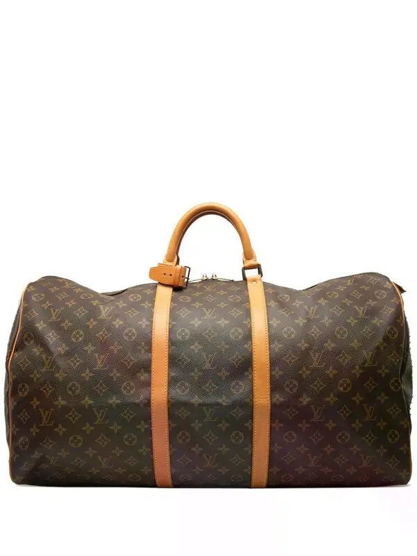 LOUIS VUITTON 1988 Monogram Keepall 60 Travel Bag
