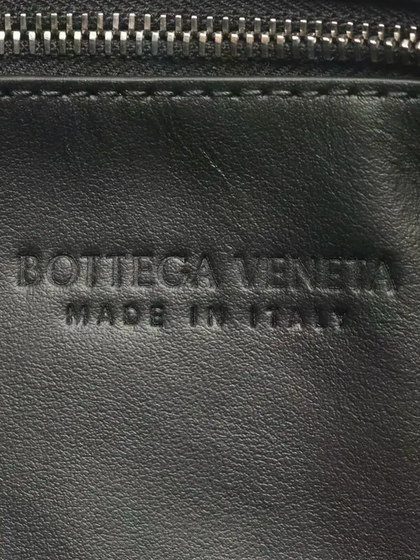 Bottega Veneta 2012-2026 Nappa Intrecciato Crossbody Bag - Black