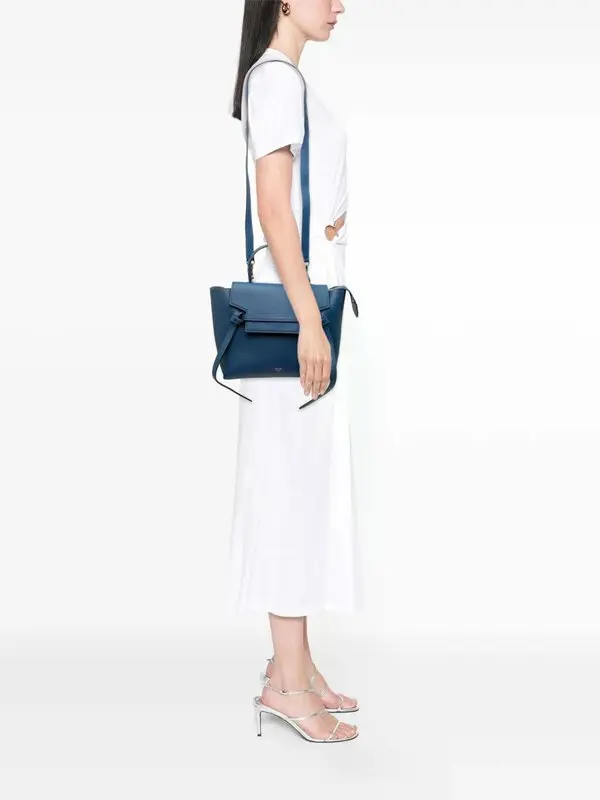 Celine 2017 Micro Grained Calfskin Belt Bag Satchel