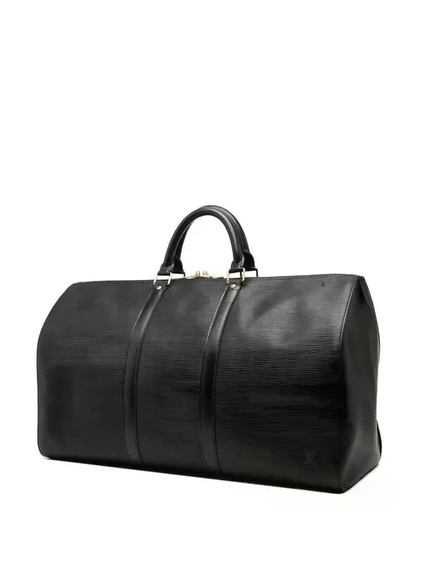 LOUIS VUITTON 1992 Epi Keepall 50 Travel Bag - Black