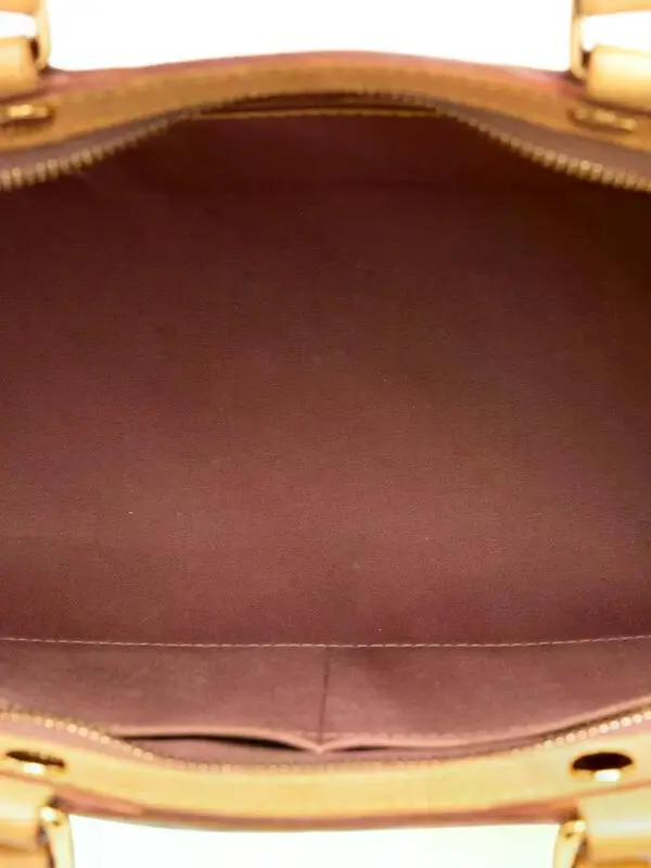 LOUIS VUITTON 2012 Monogram Vernis Brea Mm Satchel