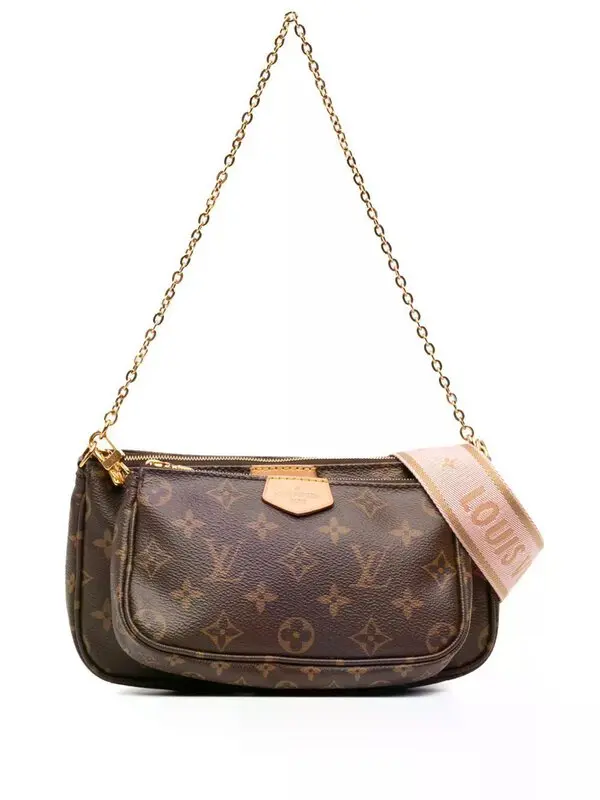 LOUIS VUITTON 2019 Monogram Multi Pochette Accessoires Satchel