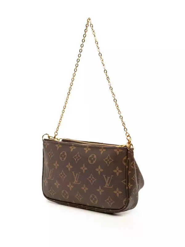 LOUIS VUITTON 2019 Monogram Multi Pochette Accessoires Satchel