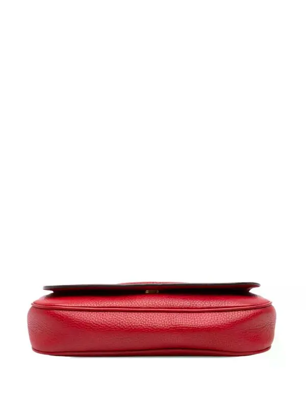 Gucci 2016-2026 Medium Calfskin Soho Chain Flap Crossbody Bag
