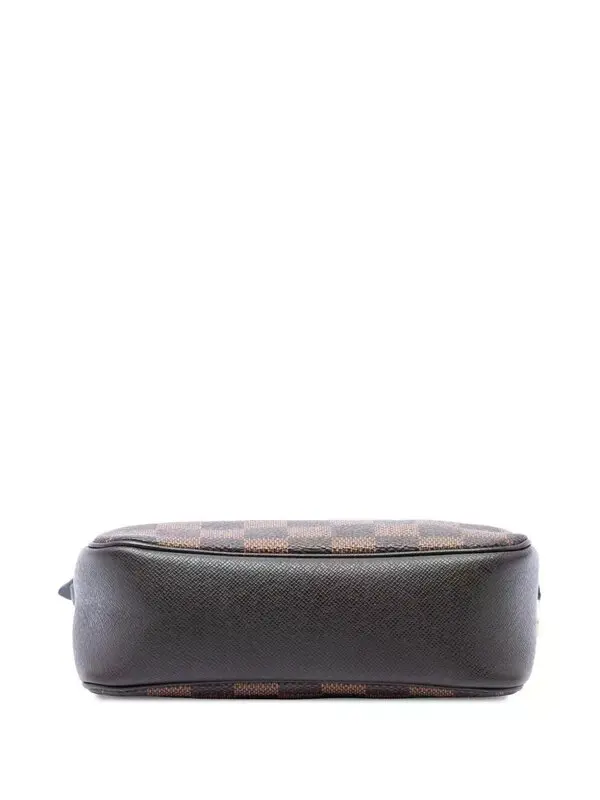 LOUIS VUITTON 1999 Damier Ebene Trousse Pochette Handbag