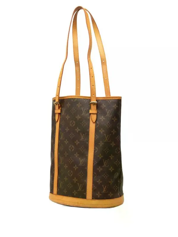 LOUIS VUITTON 2008 Monogram Gm Bucket Bag - Brown