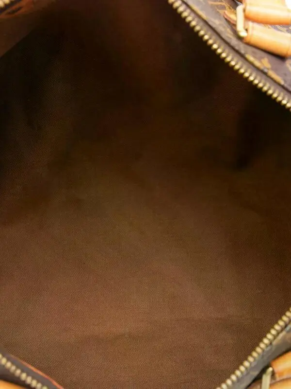 LOUIS VUITTON 1995 Monogram Speedy 30 Boston Bag - Brown