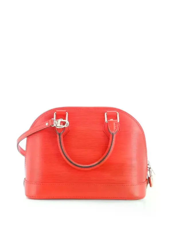 LOUIS VUITTON Alma Handbag Epi Leather Bb Satchel