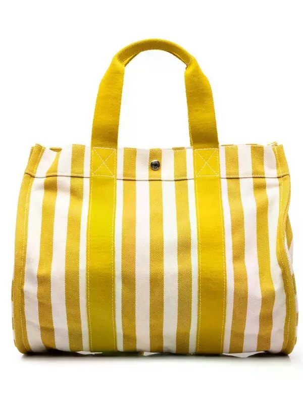 Hermès 2000-2020 Toile Cannes Mm Tote Bag