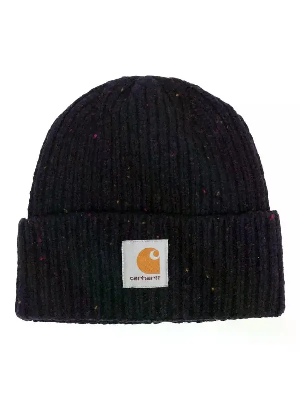 Carhartt Work In Progress Anglistic Ribbed Beanie - Blue