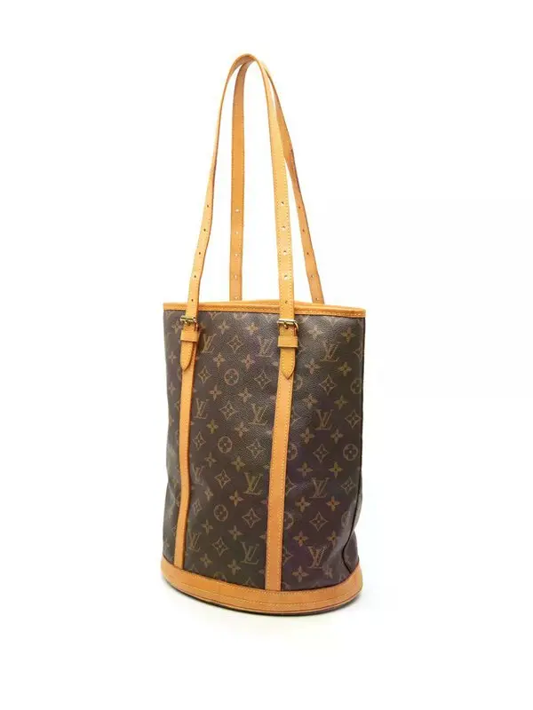 LOUIS VUITTON 2010 Monogram Gm Bucket Bag - Brown