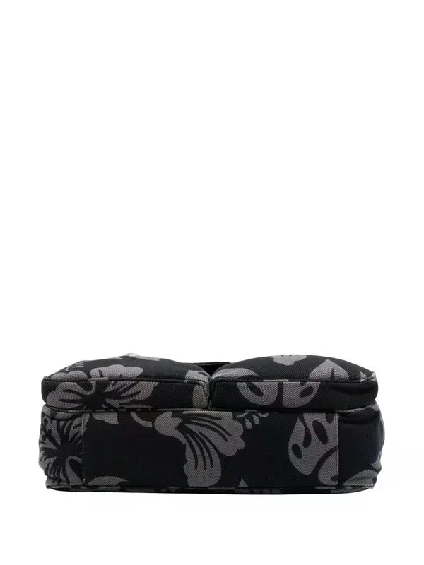Prada 2010-2026 Canvas Floral Print Business Bag