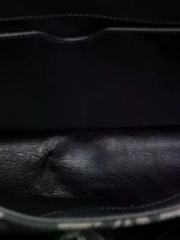 Prada 2010-2026 Canvas Floral Print Business Bag