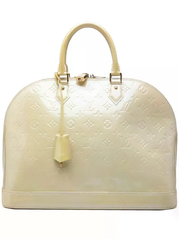 LOUIS VUITTON 2010 Monogram Vernis Alma Gm Handbag