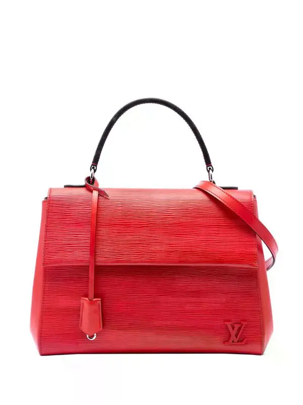 LOUIS VUITTON 2017 Epi Cluny Mm Satchel